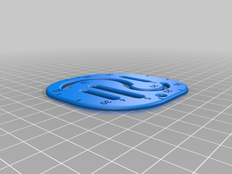 Free 3D file Radius Gauge 👨‍🎨・3D printer design to download・Cults