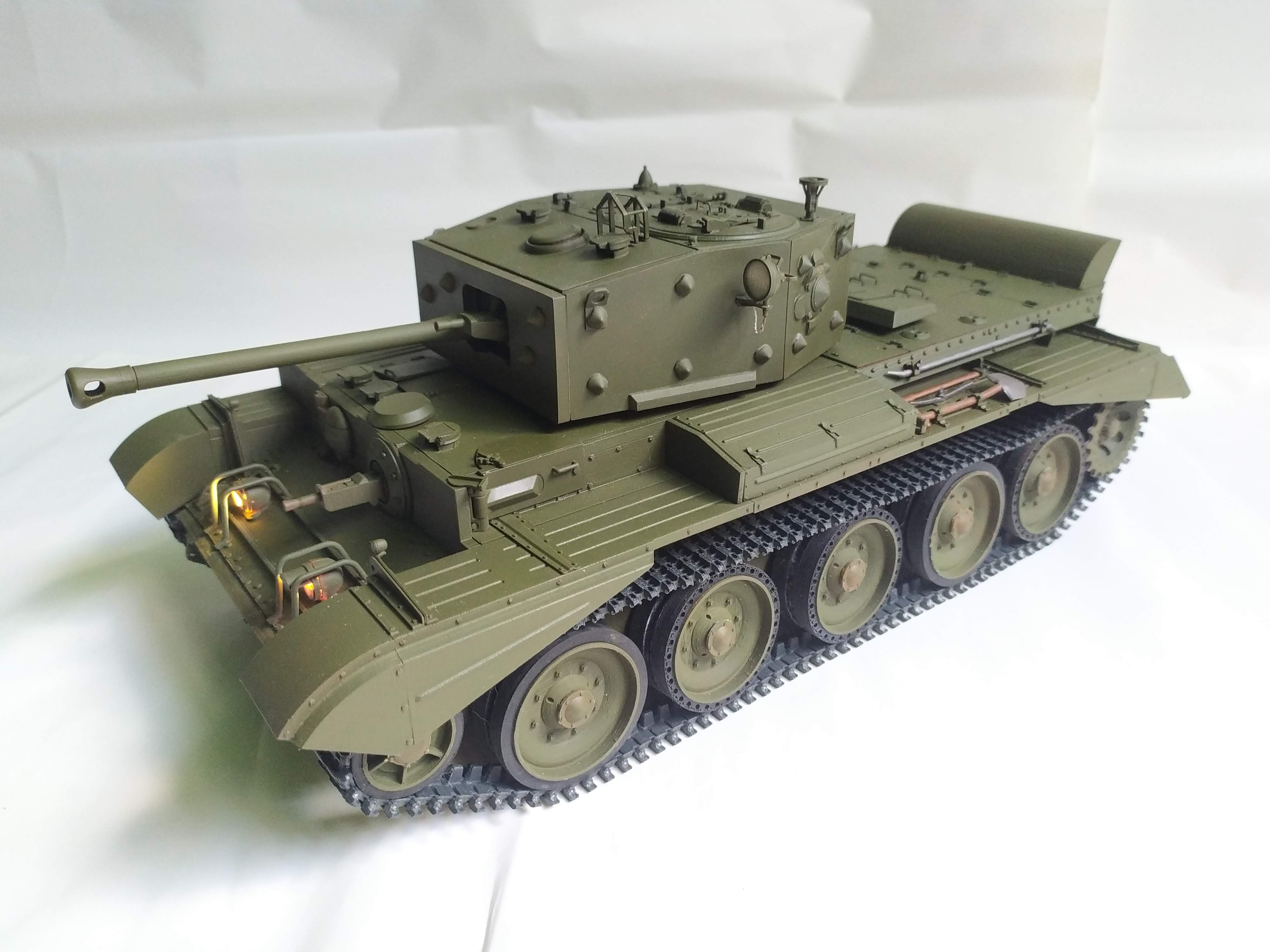 🪖 Cromwell Mk.IV - scale 1/16 - 3D printable RC tank model・ 3D File for ...