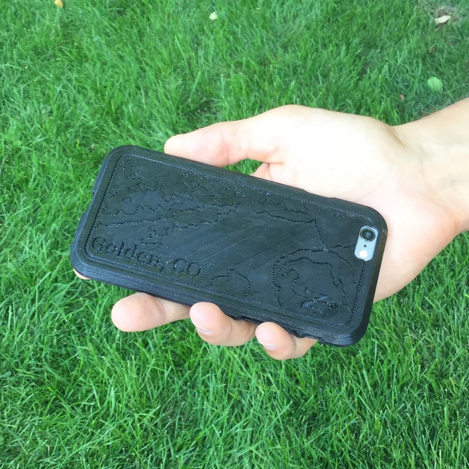 Free STL file Topographic iPhone Case - Golden, CO 📱 ・3D printable ...