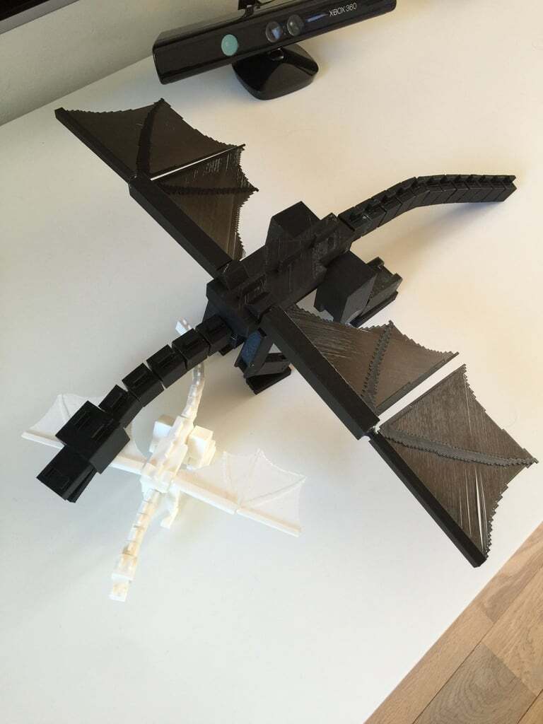 3D printed Ender Dragon・Cults