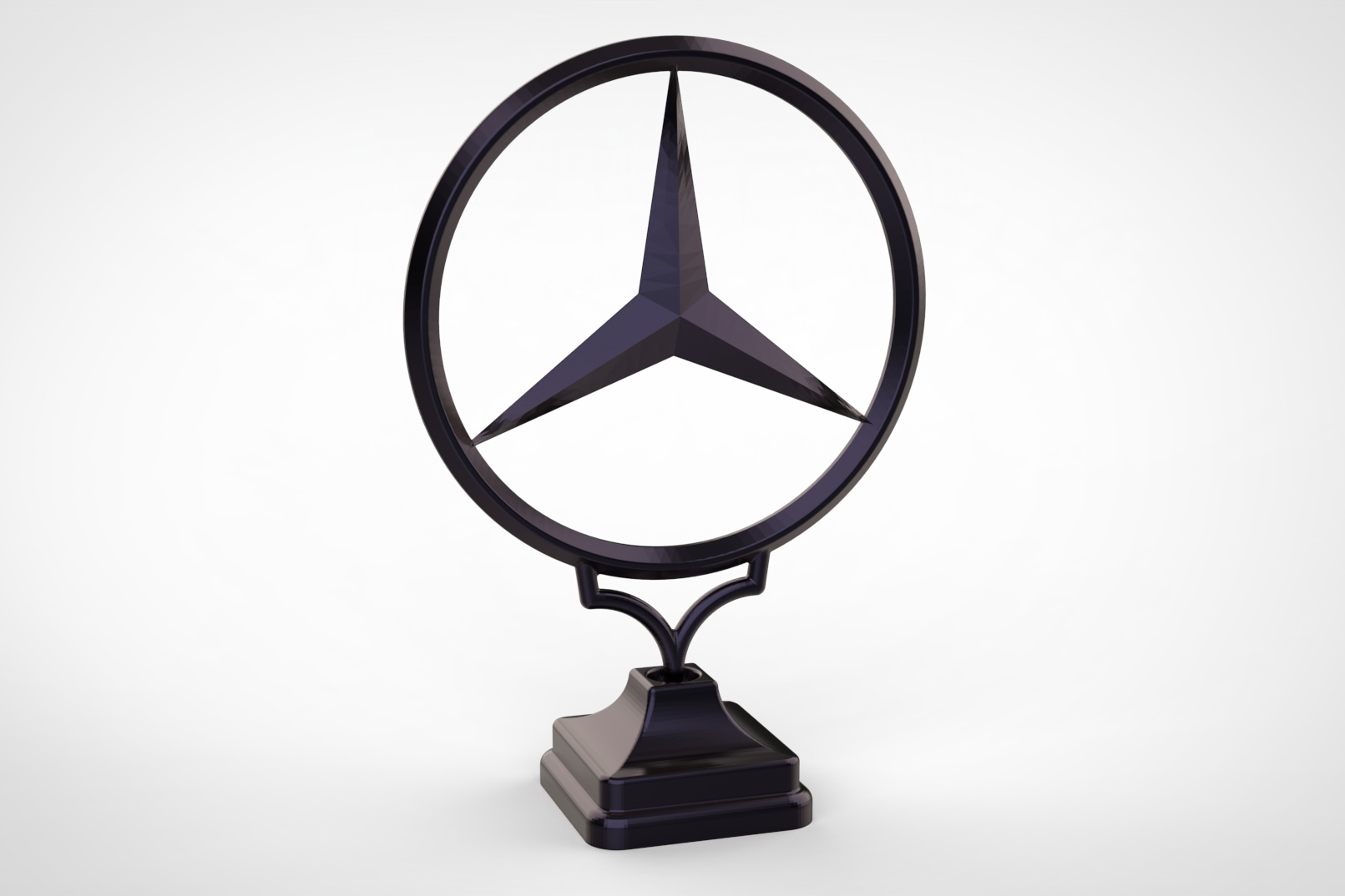 Archivo 3D BENZ 3D LOGO 🚩 ・Modelo de impresora 3D para descargar・Cults