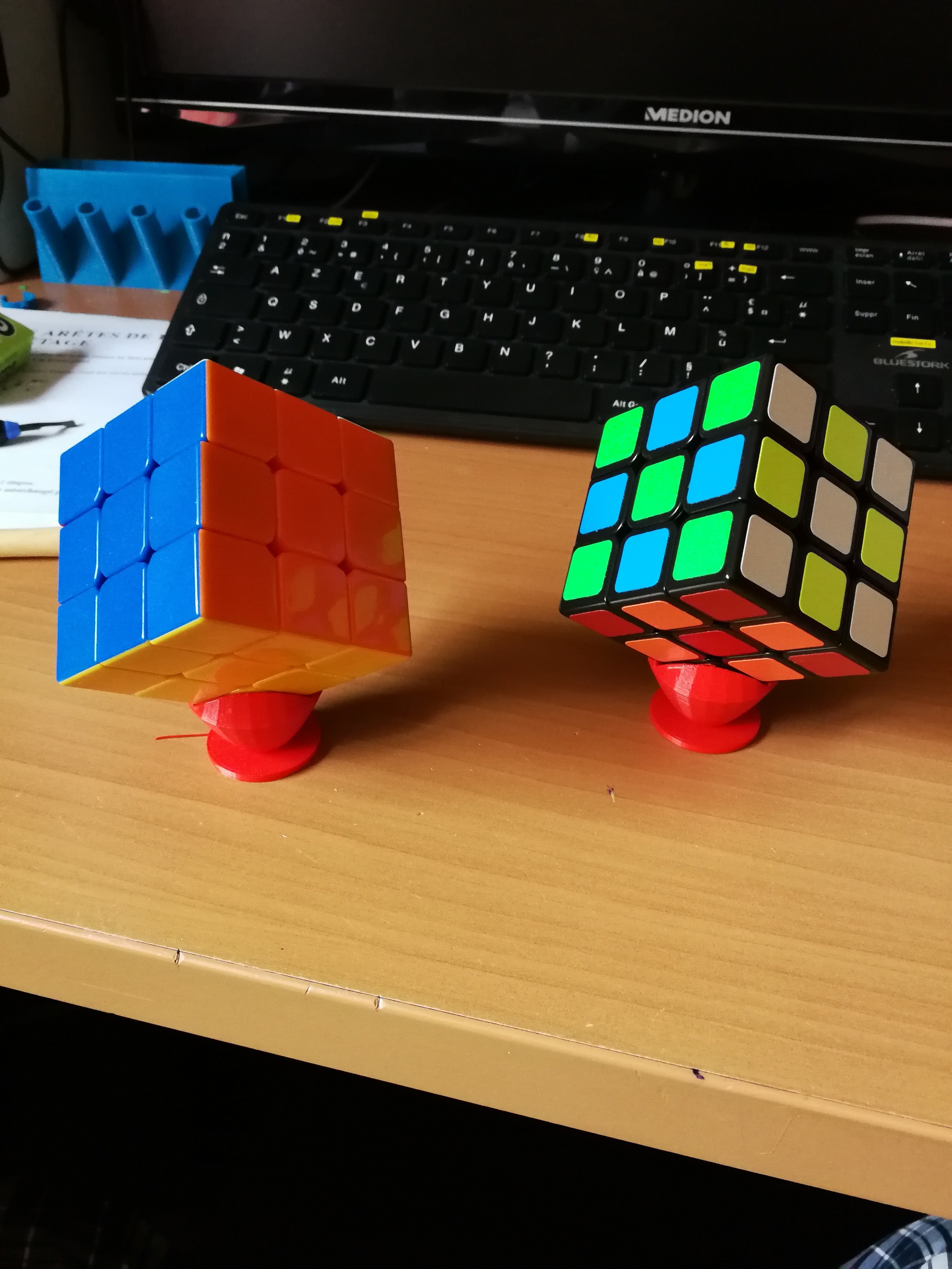 STL-Datei rubiks' cube support 🎲 kostenlos・3D-Drucker-Modell zum ...