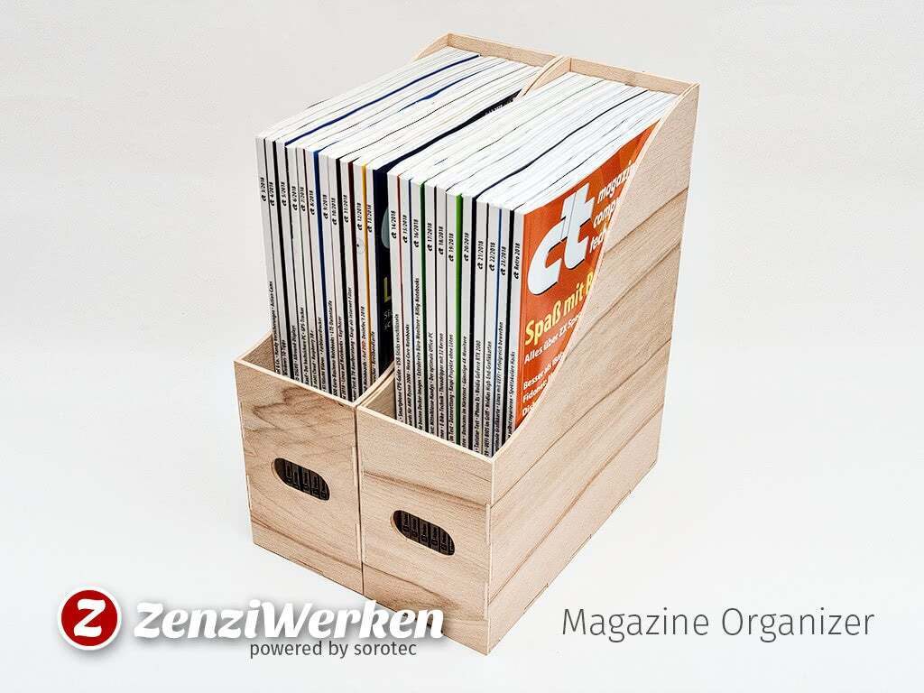 🏠 Magazine Organizer cnc/laser・Free 3D File for 3D printing and CNC ...