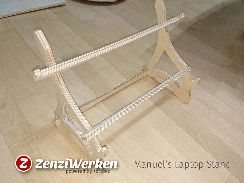 💻 Manuel Laptop Stand cnc/laser・Free STL File for 3D printing and CNC ...
