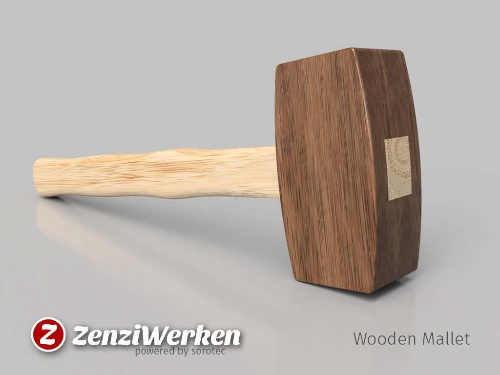 🔨 WoodenMallet cnc・Free STL File for 3D printing and CNC machining ...