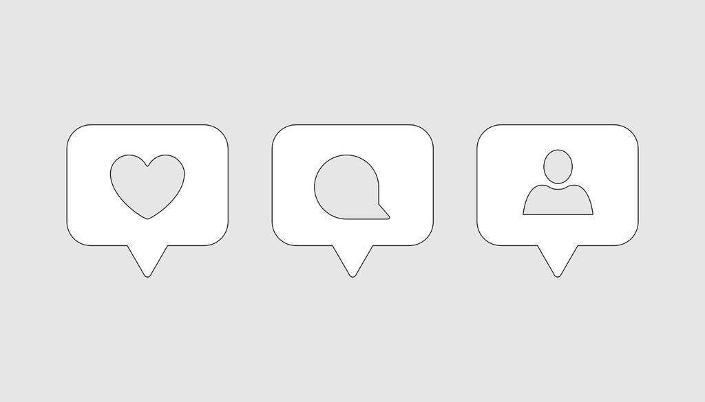 Free STL file Real Wood Like/Comment/Follower Badges cnc/laser 🪵 ・3D ...