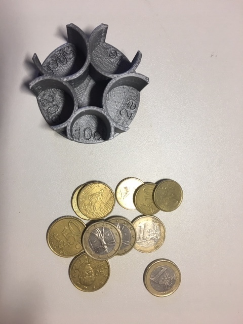 Free 3D file Coin holder - euro coiner 🪙・3D print object to download・Cults