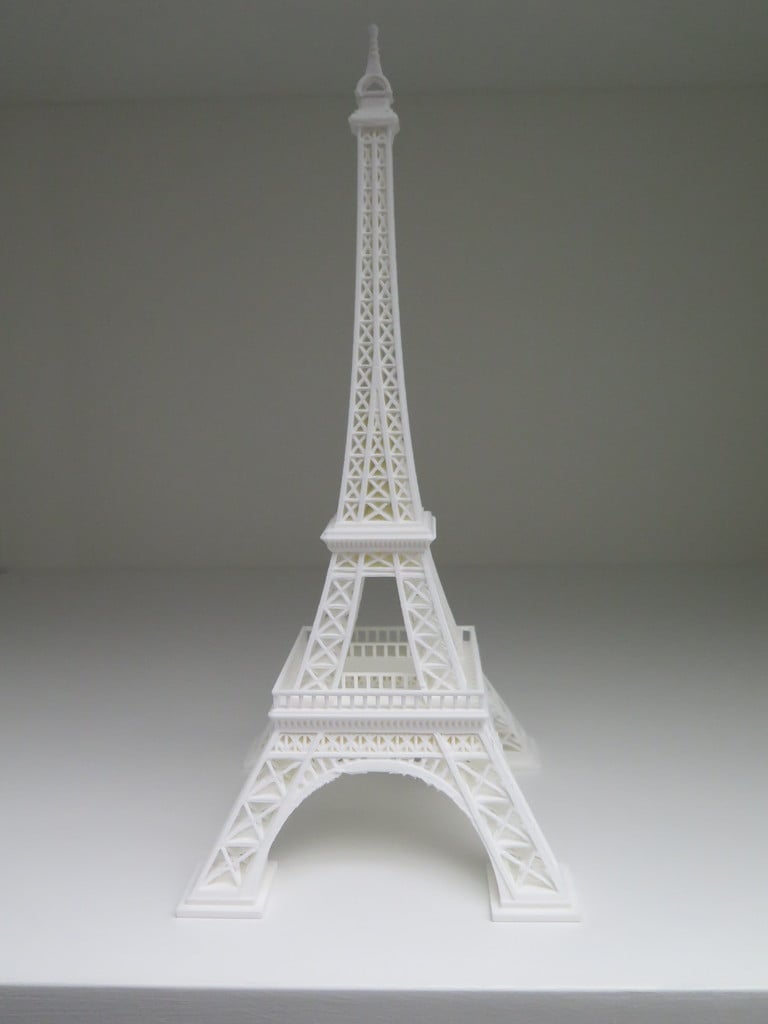 3D printable Final Eiffel Tower Simplified with Main arcs support・Cults