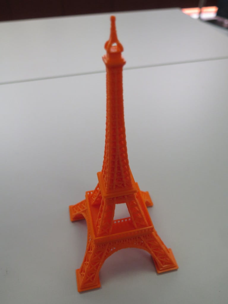 3D printable Final Eiffel Tower Simplified with Main arcs support・Cults