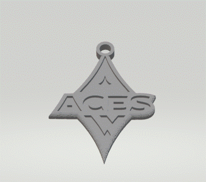 🗝️ WNBA Las Vegas Aces Logo・Free 3D File for ・Cults
