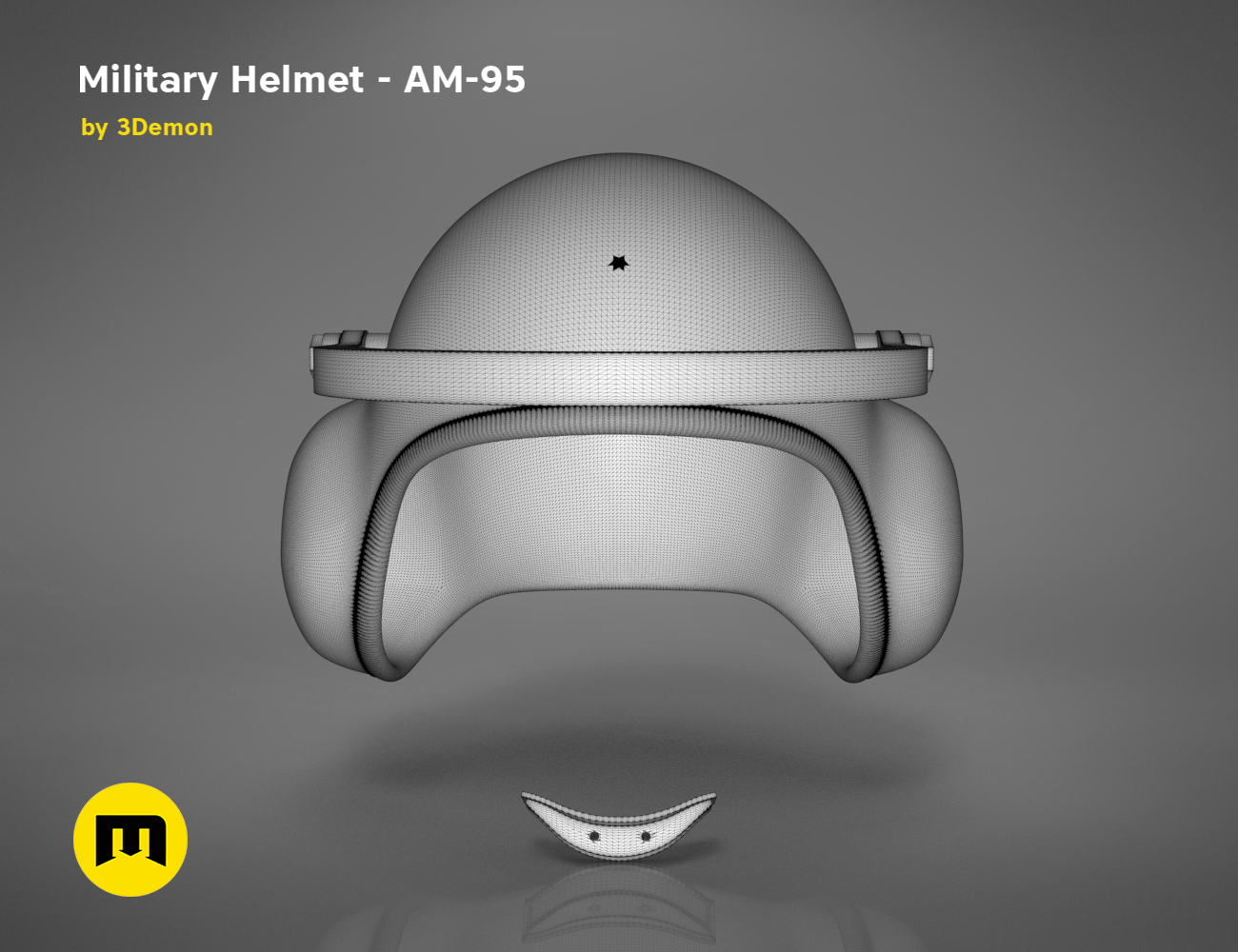 3D file Military helmet AM-95 and SPH-4 🪖 ・Template to download and 3D ...