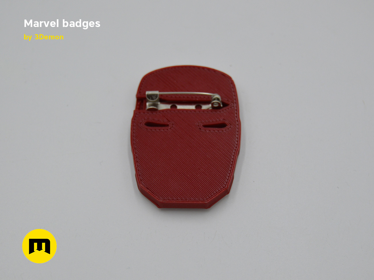 Archivo 3D Insignias Marvel Impresión simple en color 🎨 ・Objeto para ...