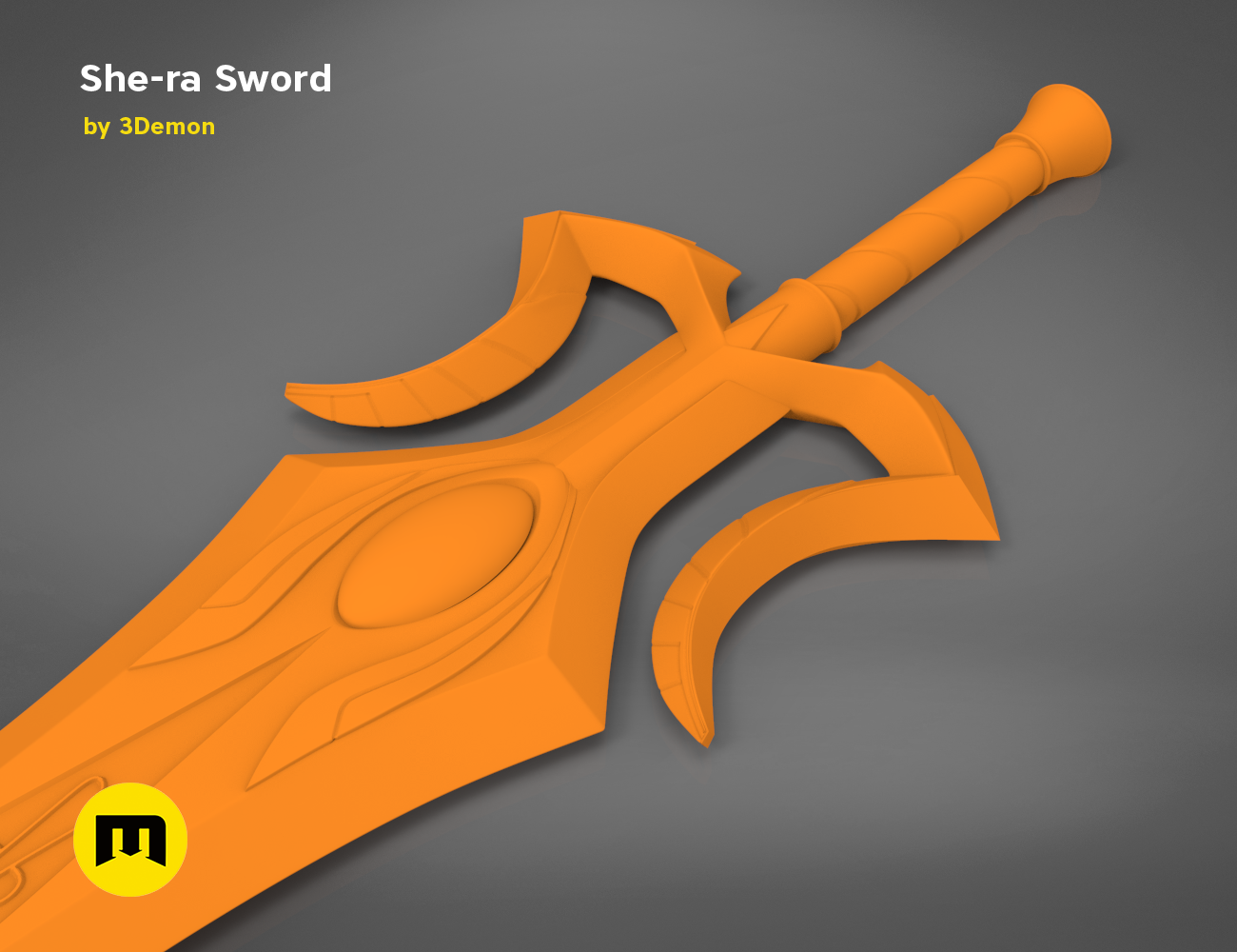 🗡️ She-Ra Sword of Protection・ 3D File for ・Cults