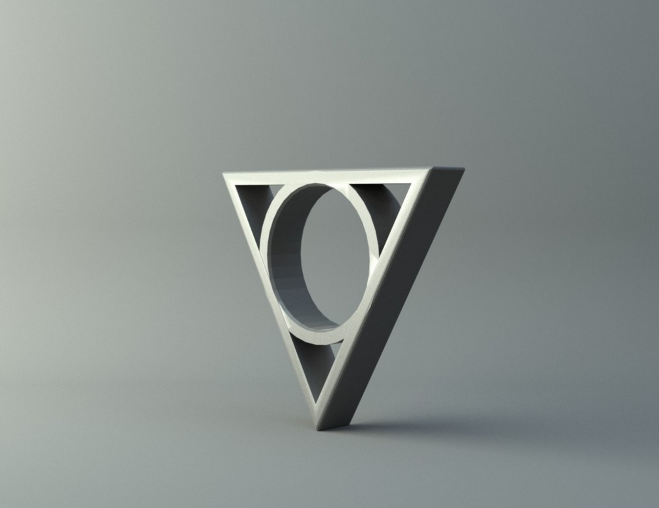Free STL file Ring - Triangle 💍 ・3D printer model to download・Cults