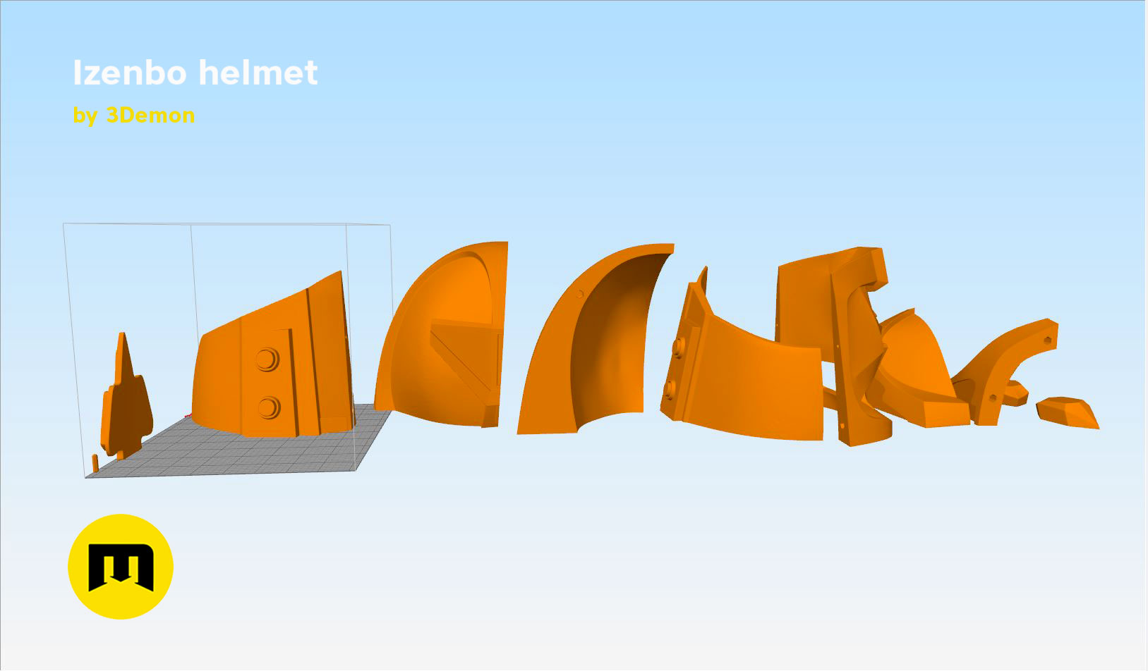 3D file Izenbo costume 🦖 ・Model to download and 3D print・Cults