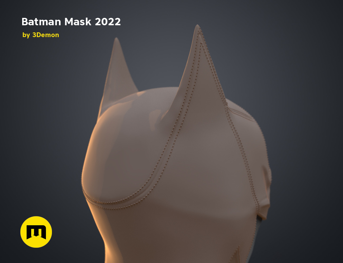 🎬 Batman Mask – The Batman・ 3D File for ・Cults