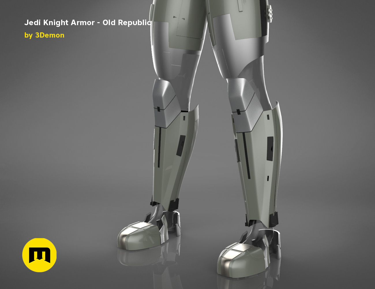3D file Jedi Knight Armor ⭐ ・3D printable model to download・Cults