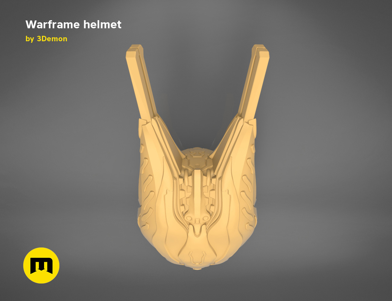 🪖 Warframe helmet・ 3D File for ・Cults