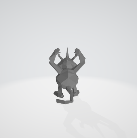 Archivo STL Pokemon Electabuzz Low Poly 🐉 (3MF)・Modelo de impresión 3D ...