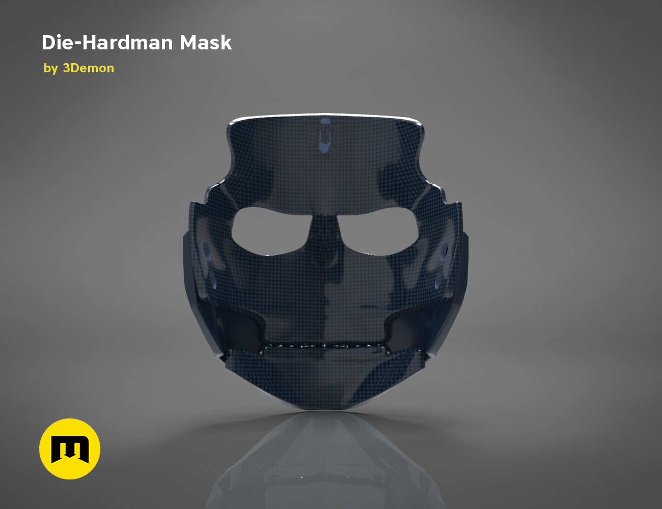 🎮 Die-Hardman mask from Death Stranding・ 3D File for 3D printing・Cults