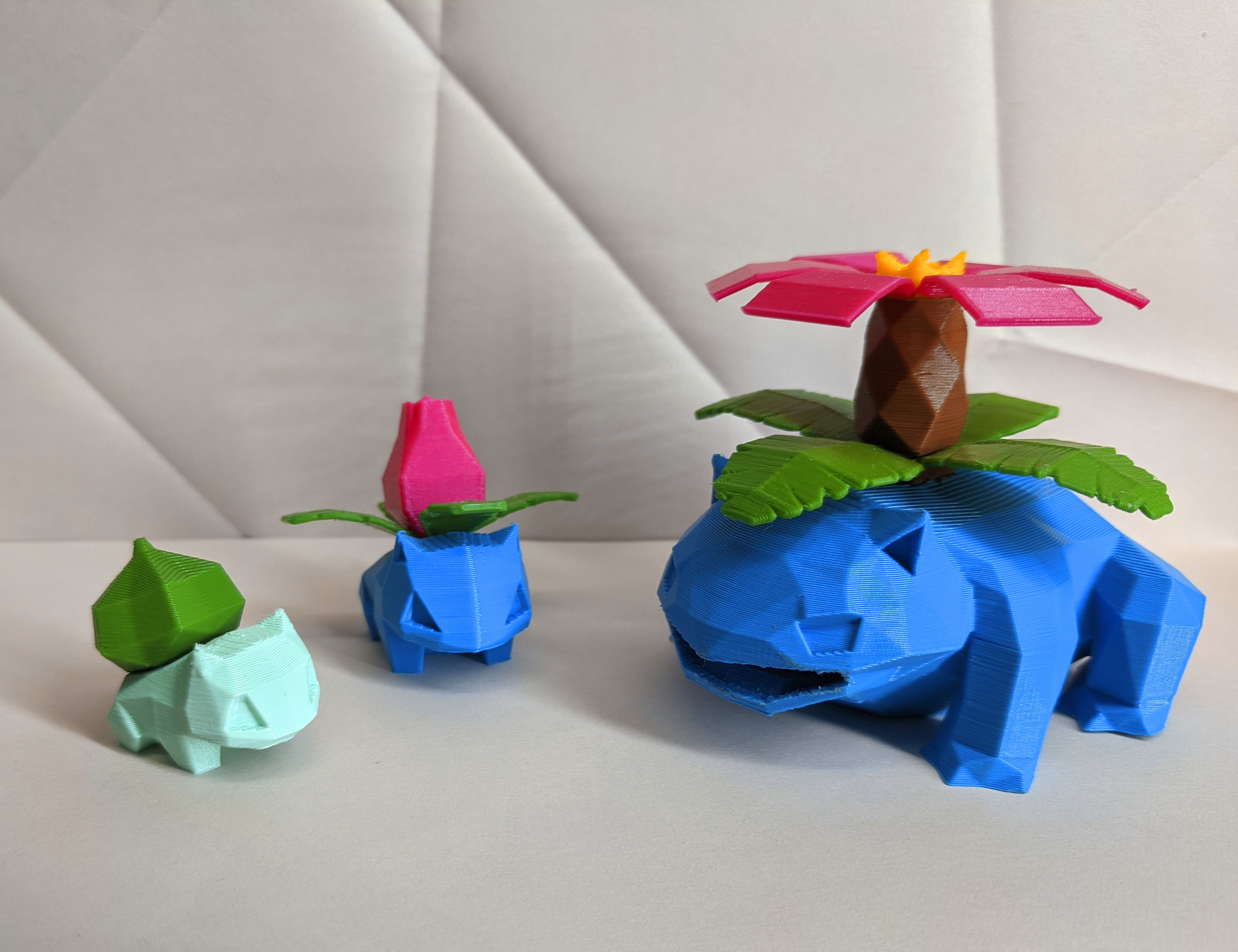🐉 Bulbasaur Low Poly Pokemon・ STL File for 3D printing・Cults