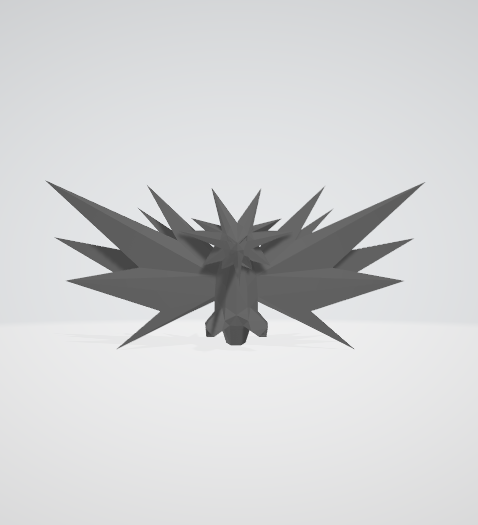 STL file Zapdos Low Poly Pokemon 🐉 (3MF)・3D print design to download・Cults