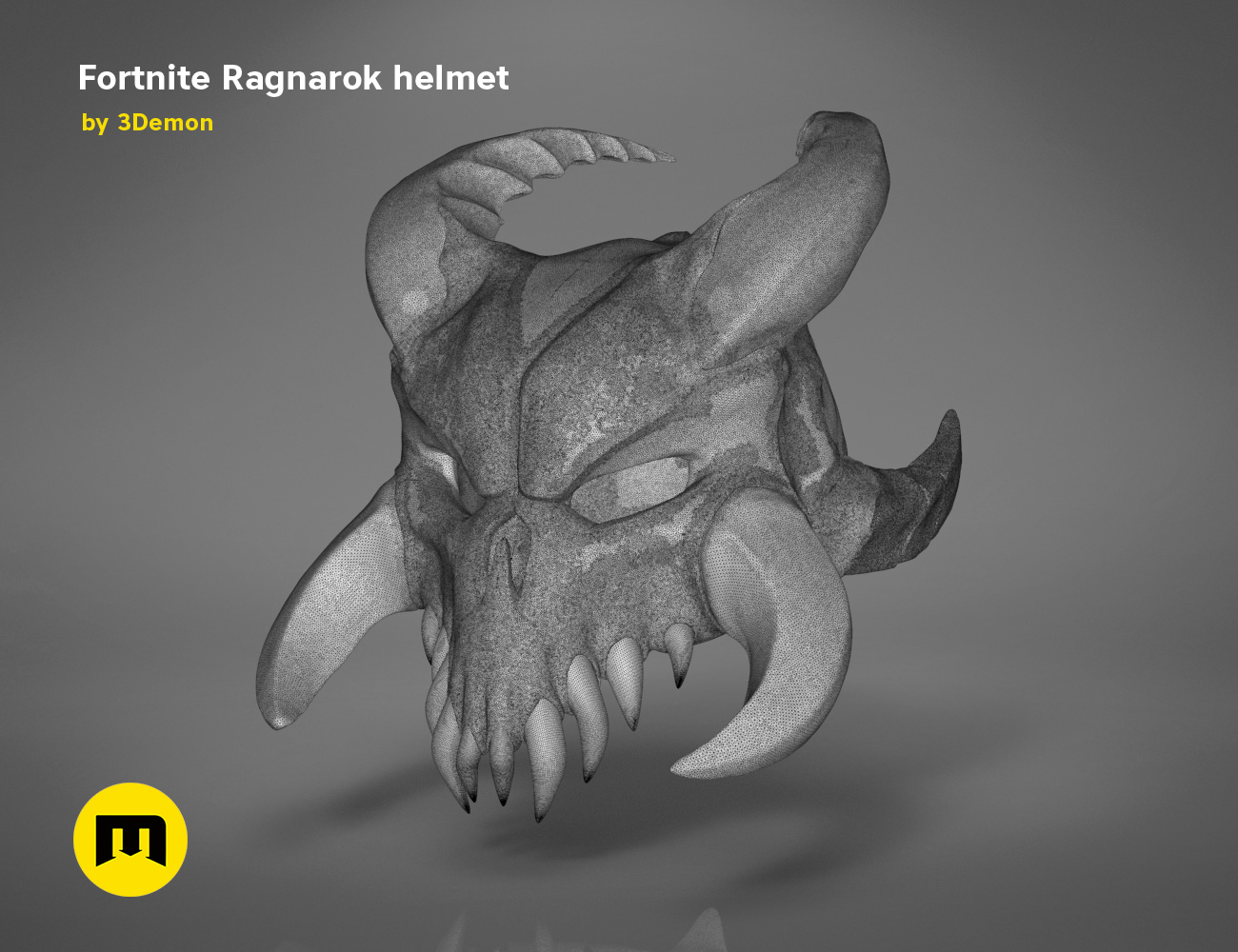 STL file Ragnarok Fortnite helmet 🪖 (OBJ)・3D print object to download・Cults