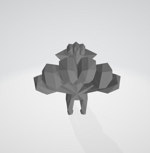 STL file Vulpix Low Poly Pokemon 🐉 (3MF)・3D printable design to ...