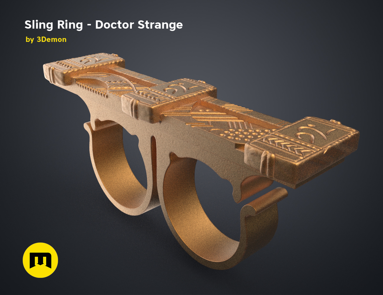 3D file Sling Ring - Doctor Strange 💍 ・3D printable model to download・Cults