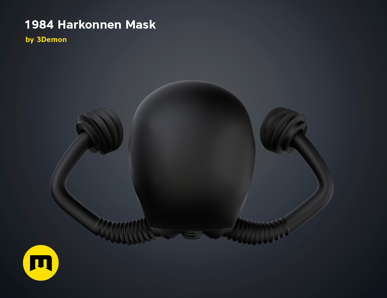 🎬 Dune 1984 Harkonnen Mask・ 3D File for ・Cults