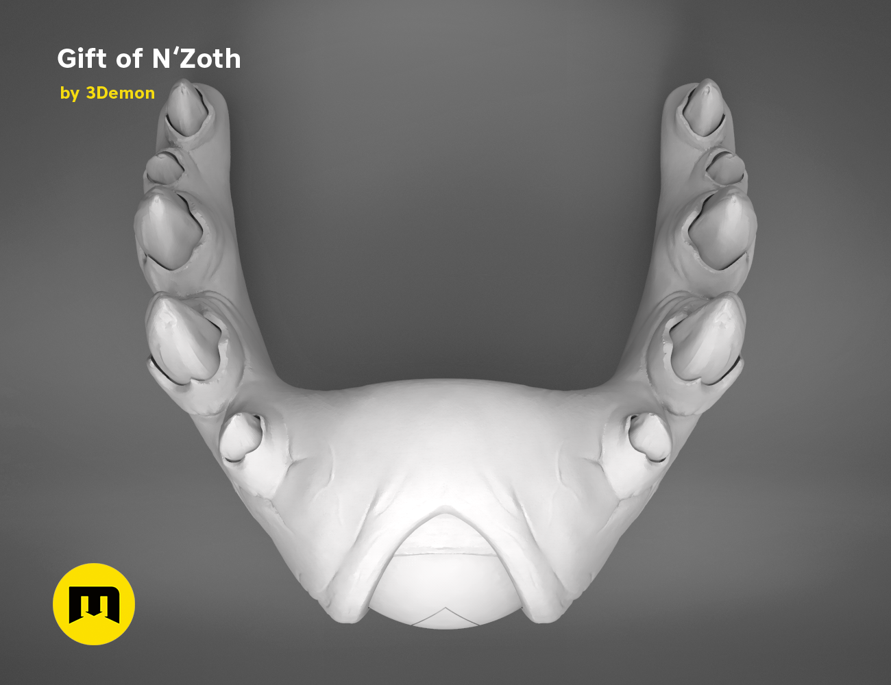 OBJ file Gift of N'Zoth - World of Warcraft 🎁・Design to download and 3D ...