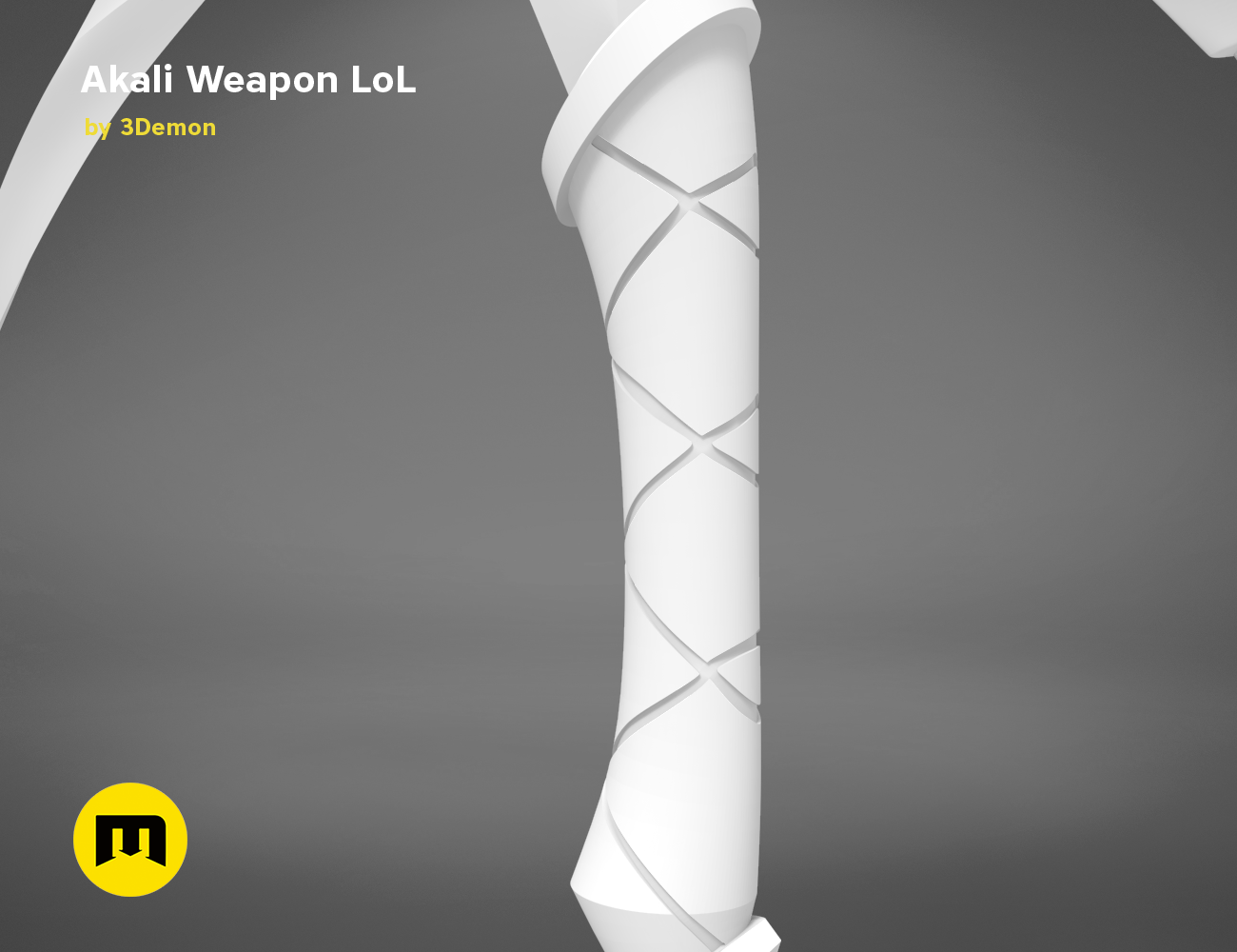 🥷 Akali Weapon’s-3D PRINT MODEL・ STL File for 3D printing・Cults