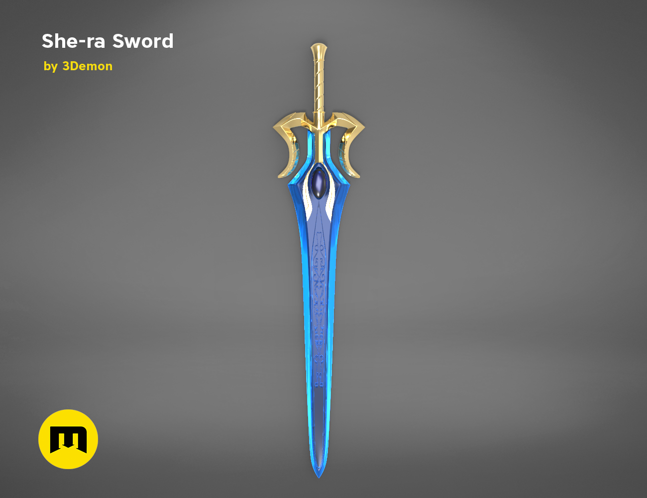 🗡️ She-Ra Sword of Protection・ 3D File for ・Cults