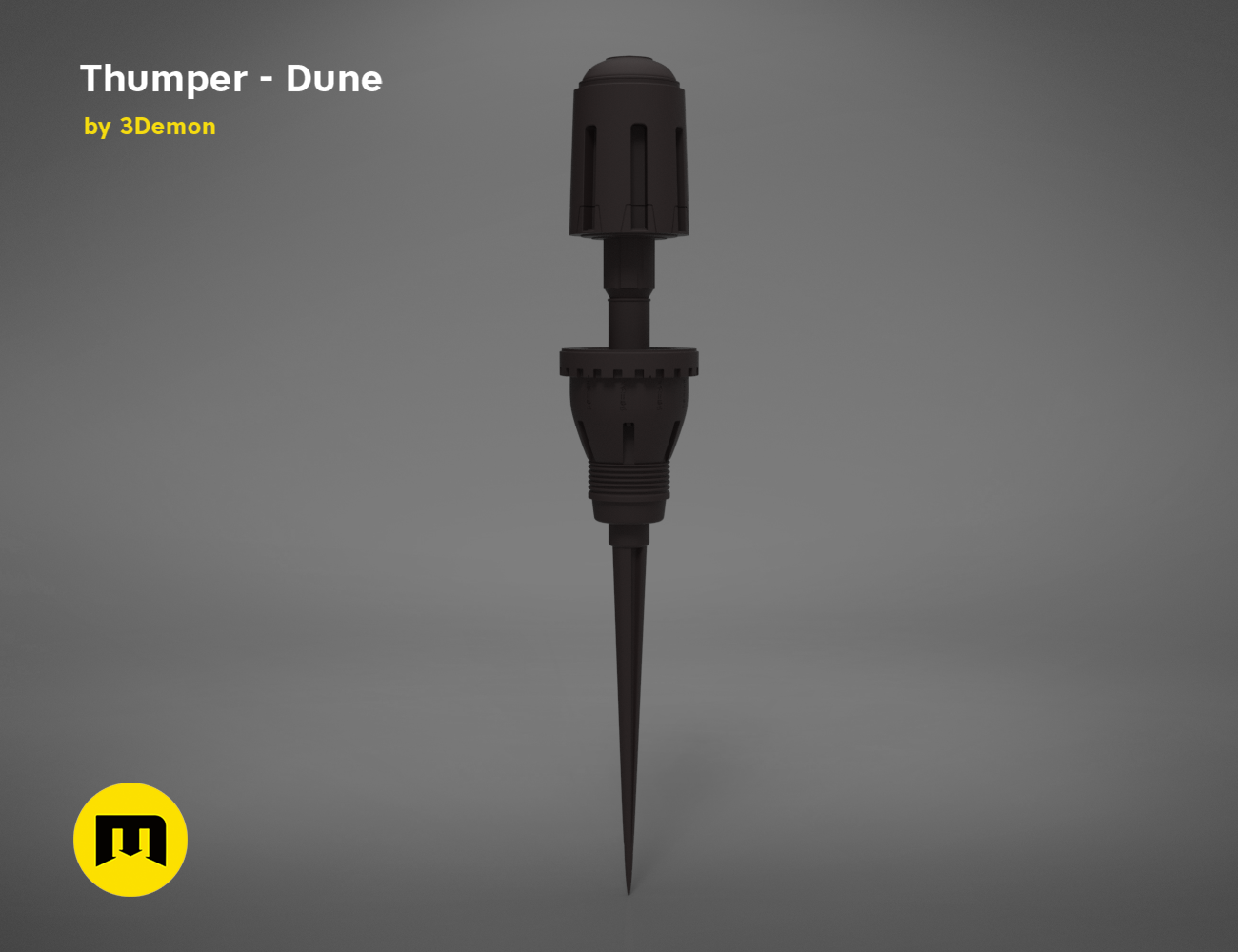 🔫 Thumper - Dune・ 3D File for 3D printing・Cults