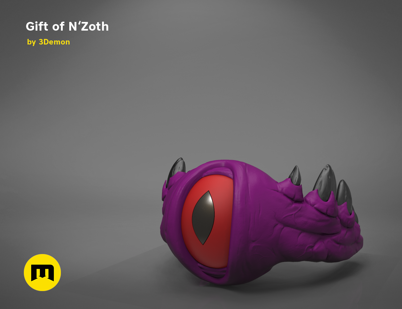 OBJ file Gift of N'Zoth - World of Warcraft 🎁・Design to download and 3D ...