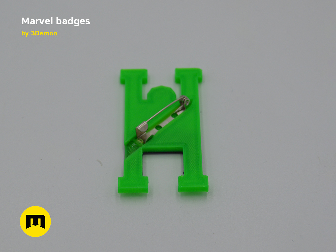 Archivo 3D Insignias Marvel Impresión simple en color 🎨 ・Objeto para ...