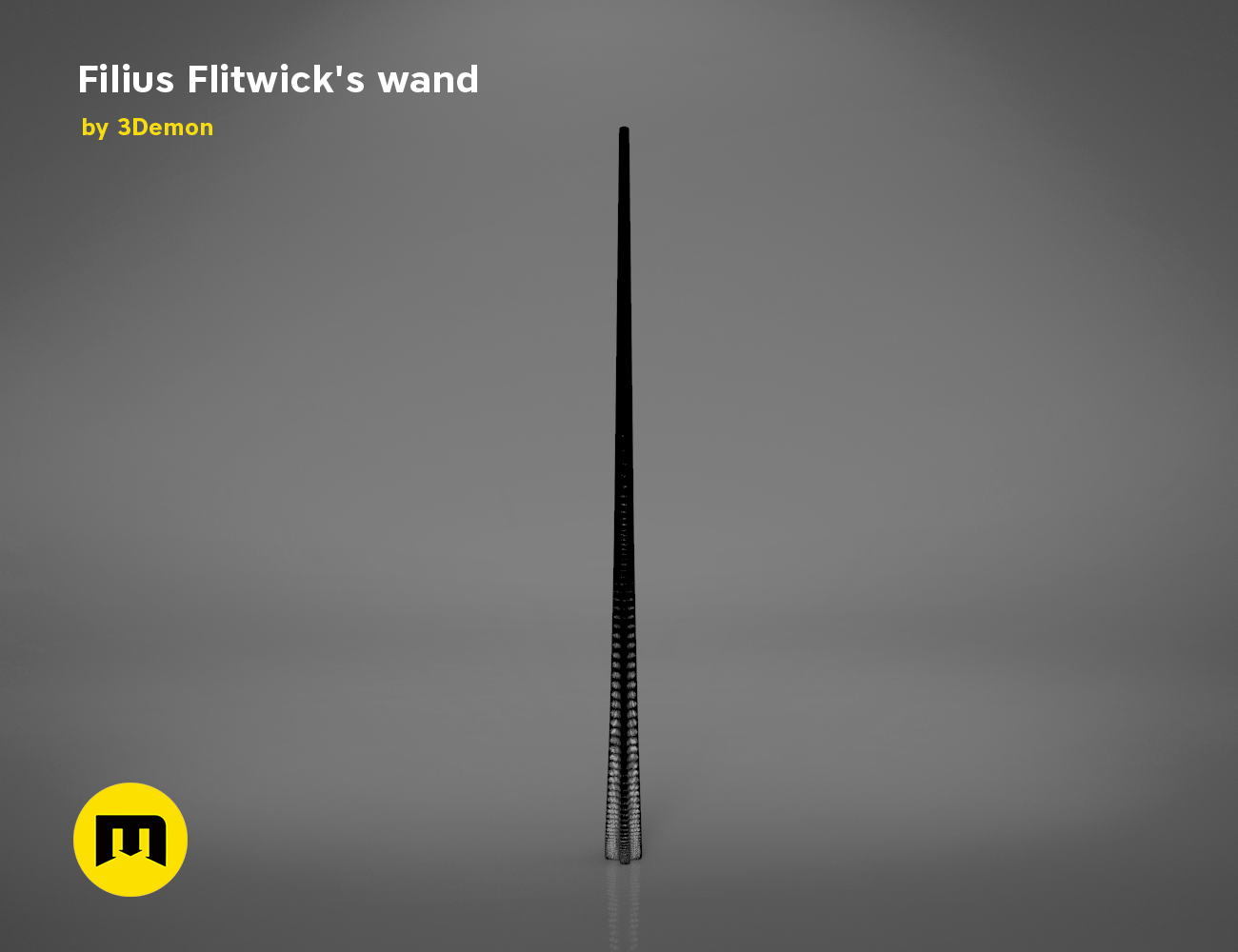 3D file Filius Flitwick’s Wand 🪄 ・3D printing idea to download・Cults
