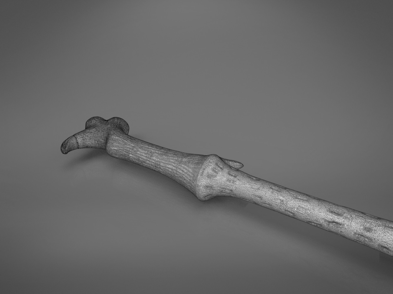 👽 Voldemort wand - Harry Potter films 3D print model・ 3D File for ・Cults