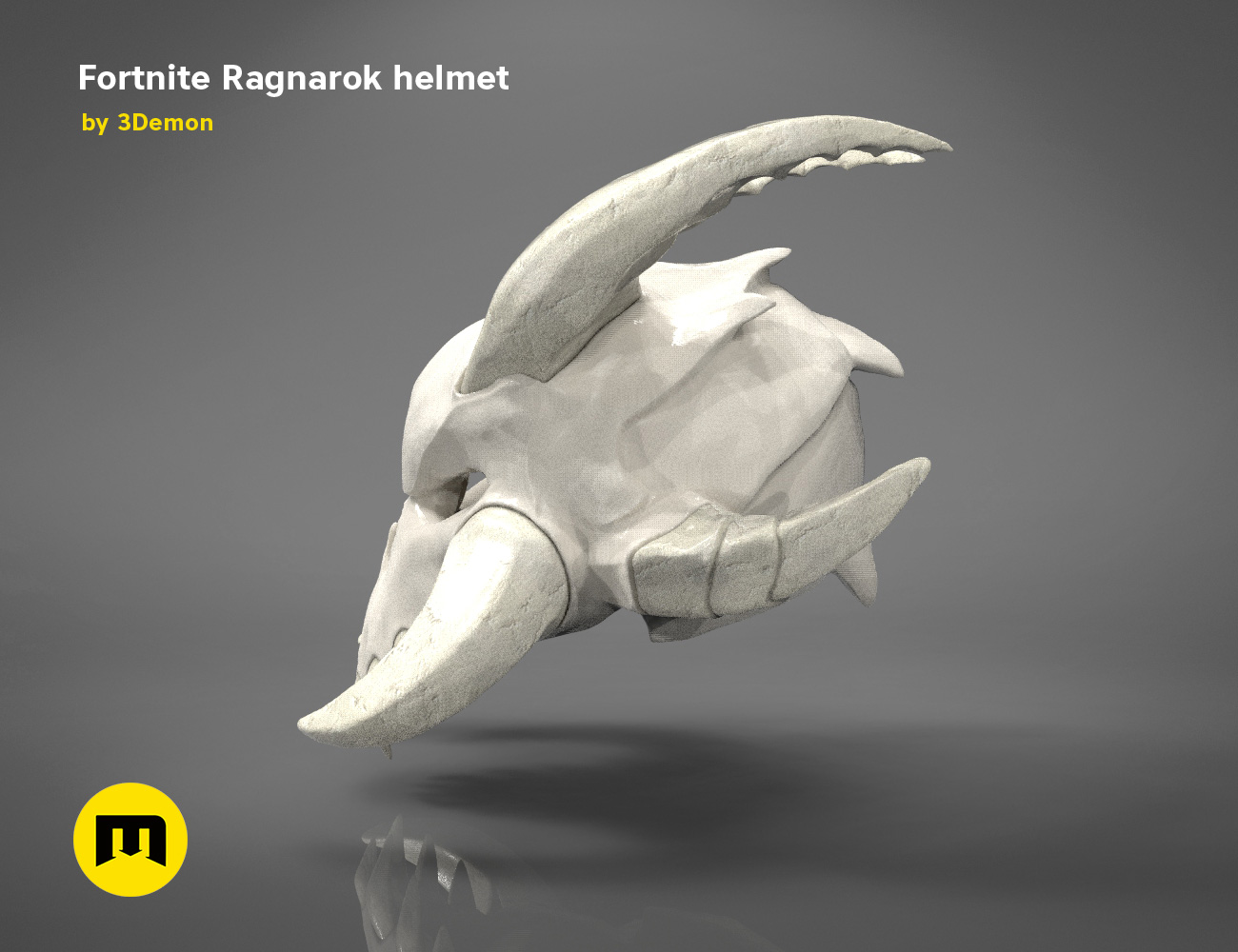 STL file Ragnarok Fortnite helmet 🪖 (OBJ)・3D print object to download・Cults