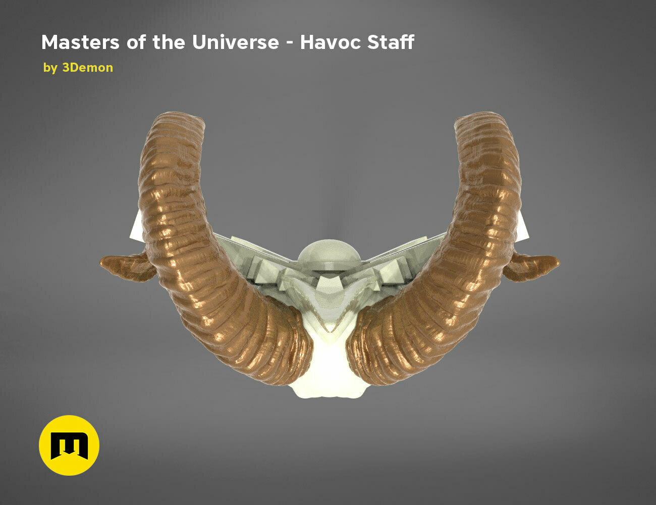 🎬 Masters of the Universe – Havok Staff・ 3D File for ・Cults