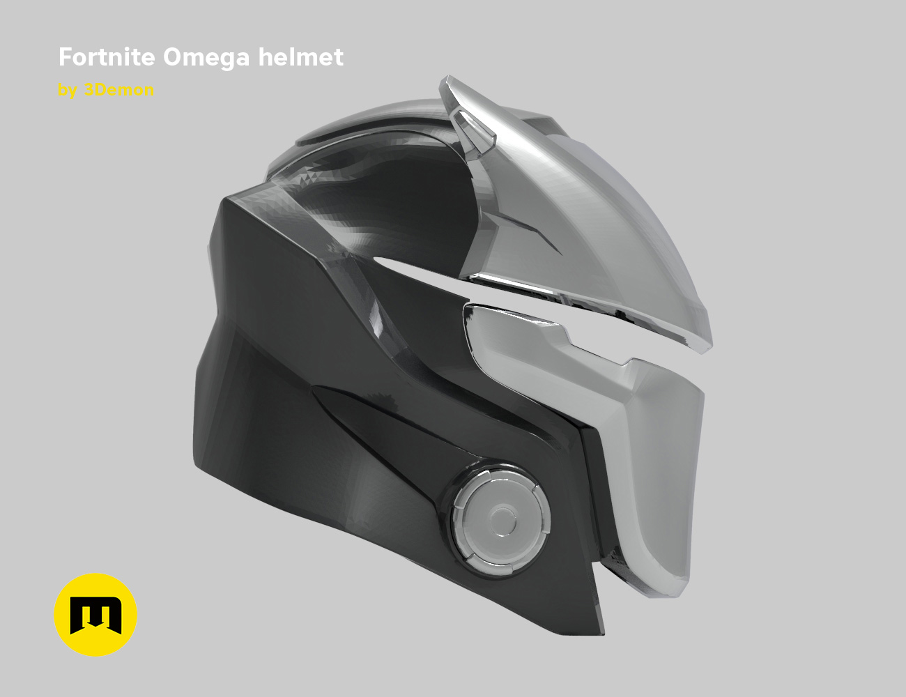 🪖 Fortnite – Omega helmet・ STL File for ・Cults