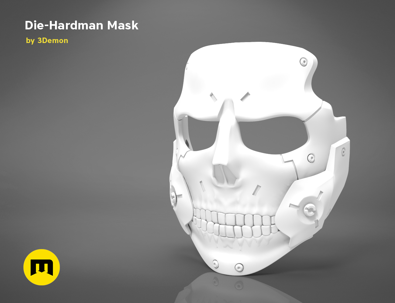 🎮 Die-Hardman mask from Death Stranding・ 3D File for 3D printing・Cults