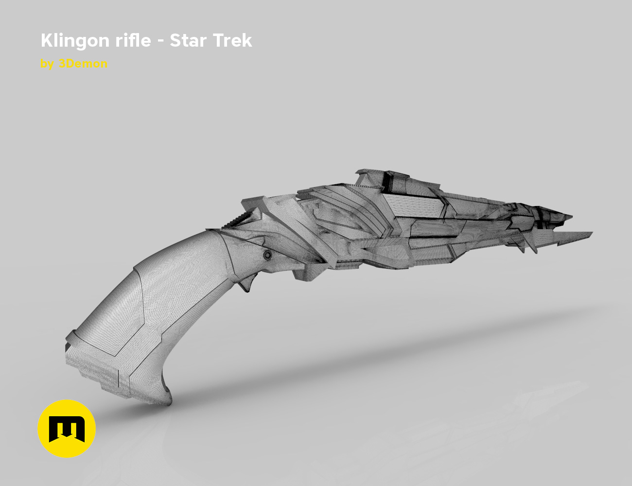 Fichier 3D Fusil klingon 🖖 ・Plan pour imprimante 3D à télécharger・Cults