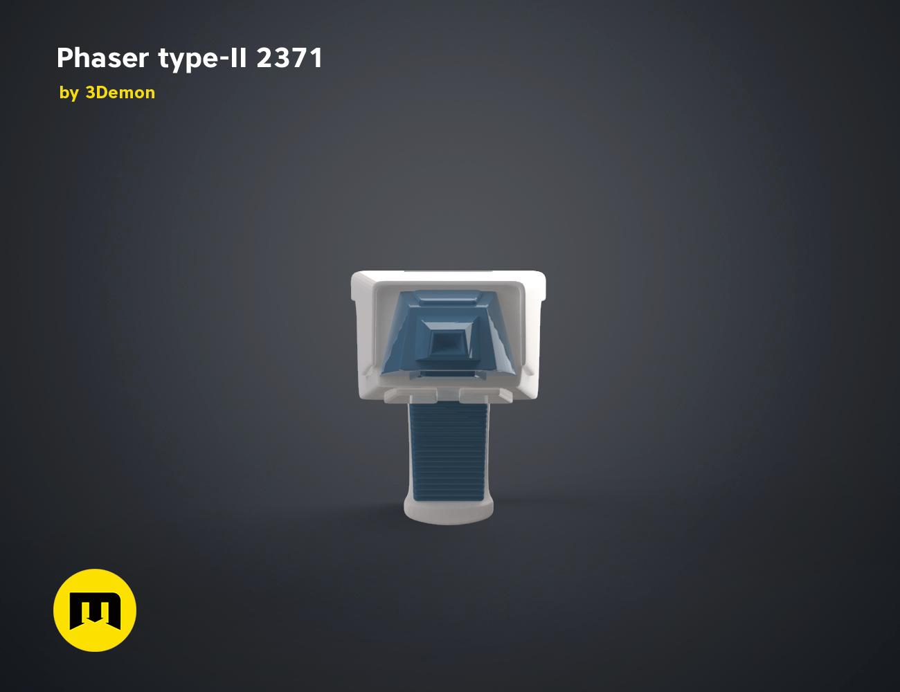 🔫 Phaser type-II 2371・ 3D File for ・Cults