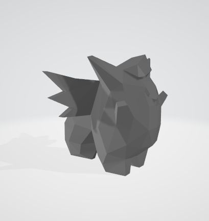 STL file Clefable Low Poly Pokemon 🐉 (3MF)・3D printing model to ...