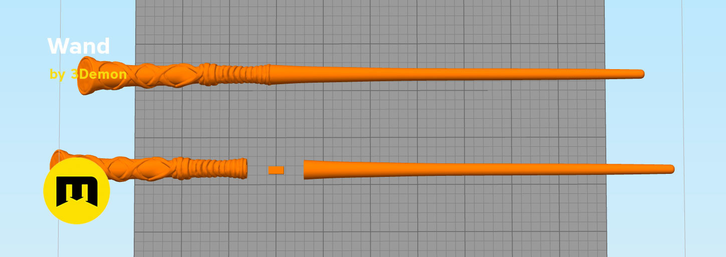 3D file George Weasley‘s Wand from Harry Potter 📽️ ・3D printing design ...