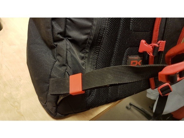 Free STL file Bag Strap Clip 25mm 📱 ・3D printer design to download・Cults