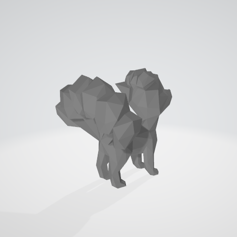 STL file Vulpix Low Poly Pokemon 🐉 (3MF)・3D printable design to ...
