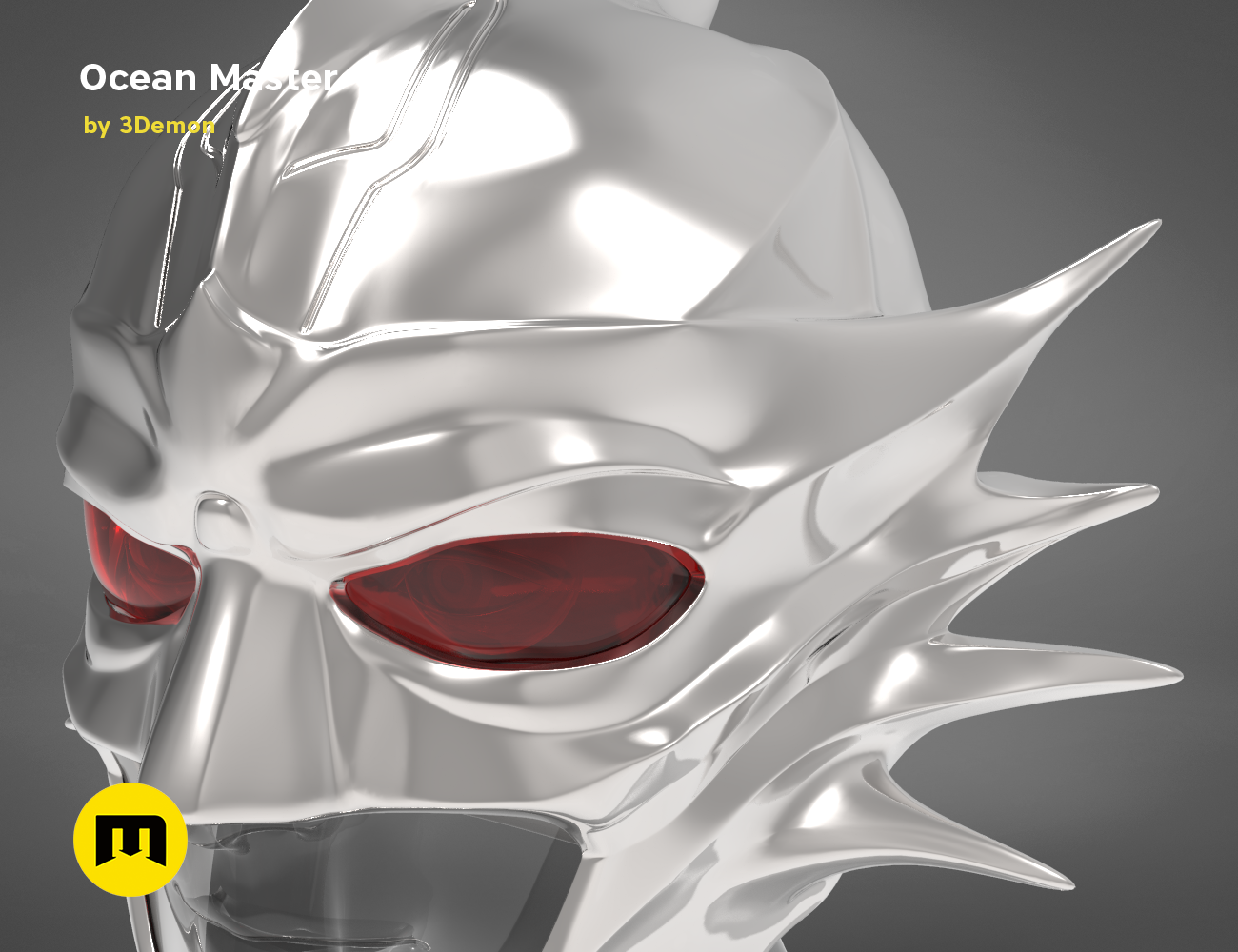 🌊 Ocean Master Helmet – Aquaman (King Orm)・ 3D File for ・Cults
