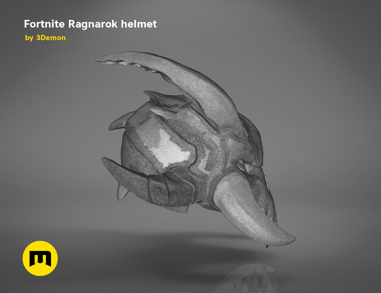 STL file Ragnarok Fortnite helmet 🪖 (OBJ)・3D print object to download・Cults
